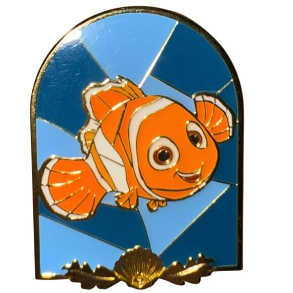Disney | Other | Pixar Disney Finding Nemo Stained Glass Loungefly ...